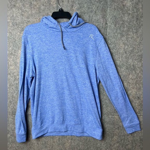 Rhoback | Shirts | Rhoback Mens Medium Blue Light Pullover Hoodie ...